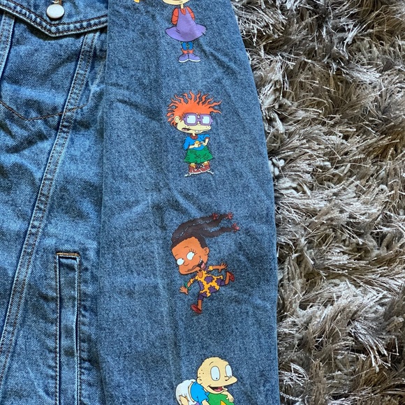 Nickelodeon | Jackets & Coats | Nickelodeon Rugrats Denim Jacket | Poshmark